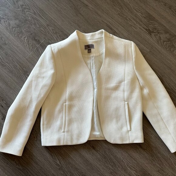 Chelsea Paris | Jackets & Coats | Chelsea White Jacket Blazer Medium ...